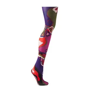 Emilio Pucci Printed Tights