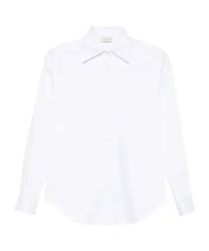 MAZZARELLI Long-sleeve Button-up Shirt - White