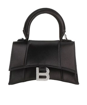 Balenciaga Compact Solidcolor Handbag - Black