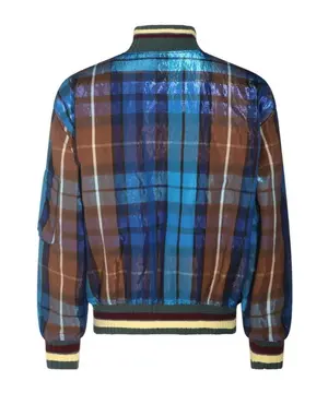 VIVIENNE WESTWOOD Check Patterned Zipped Jacket