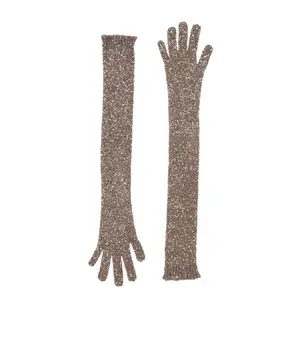 Brunello Cucinelli Solid Colour Gloves