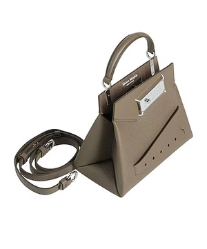 MAISON MARGIELA Compact Leather Handbag