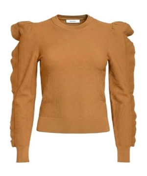 Max Mara Solid-color Knitted Top - Brown