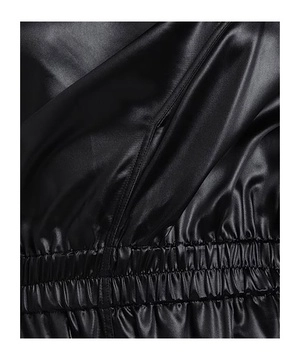 Rick Owens Satin One-shoulder Jumpsuit