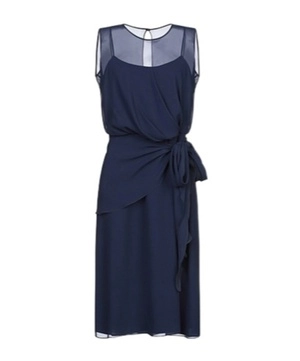 Max Mara Chiffon Sleeveless Dress