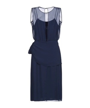 Max Mara Chiffon Sleeveless Dress