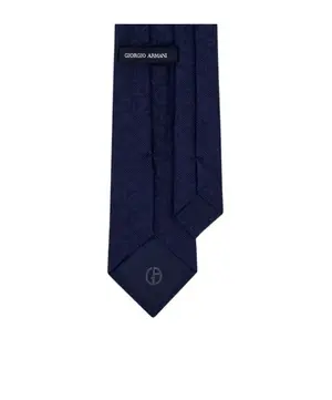 Giorgio Armani Monogram Silk Tie