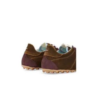 MAISON MARGIELA Suede Low-top Sneakers - Brown
