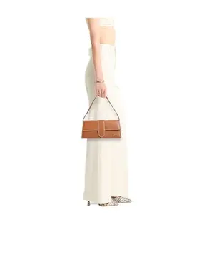 Jacquemus Mediumsize Leather Underarm Bag