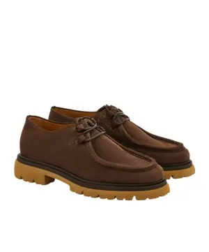 FERRAGAMO Platform Lace-up Shoes