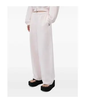 Alexander Wang Logo Print Mid-rise Relaxed Sweatpants