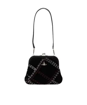 VIVIENNE WESTWOOD Plaid Handbag - Black/multicolor