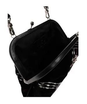 VIVIENNE WESTWOOD Plaid Handbag - Black/multicolor