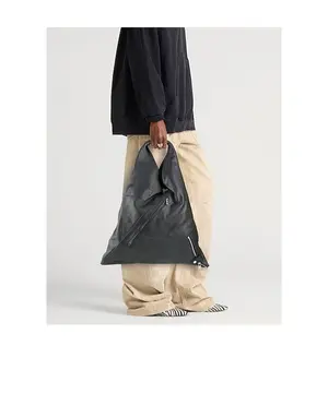 MAISON MARGIELA Largesize Grainleather Hobo Bag