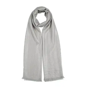 Brunello Cucinelli Solid Colour Scarves - Grey