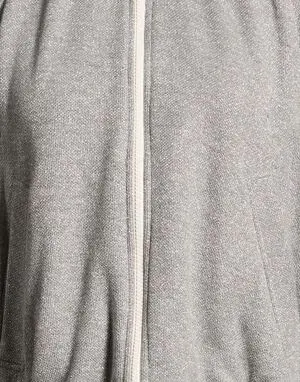 Brunello Cucinelli Two-tone Metallic Knitted Zip Jumper