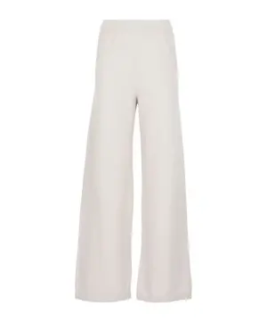 Fabiana Filippi Wide-leg Knitted Trousers - White