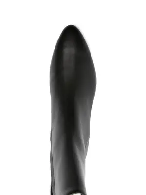 AeydĒ Leather Pointed-toe Ankle Boots