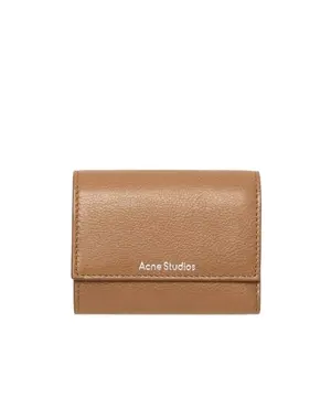 Acne Studios Portefeuille Trifold En Cuir