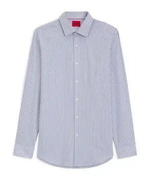 Hugo Boss Hugo Striped Button-up Shirt - Light Blue