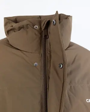 Carhartt Work In Progress Logo Embroidered High-neck Padded Jacket