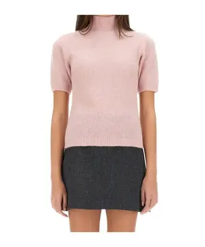 A.p.c. Short-sleeved High-neck Jumper