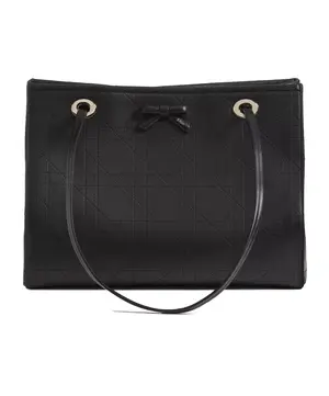 Dior Medium Promenade Shopping Bag - Black