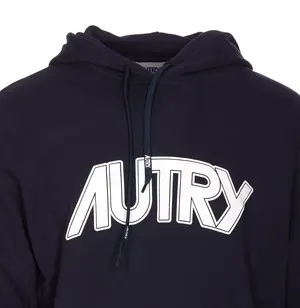 AUTRY Logo-printed Drawstring Hoodie