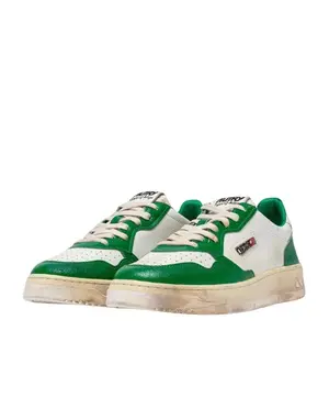 AUTRY Super Vintage Leather Sneakers - Nude