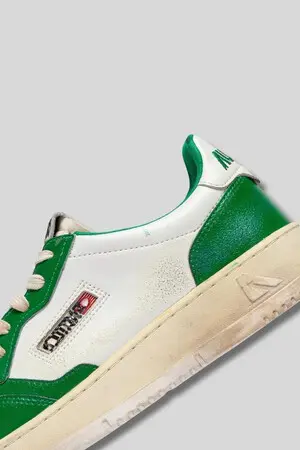 AUTRY Super Vintage Leather Sneakers - Nude