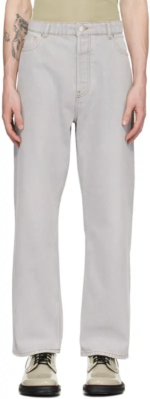 AMI Paris Straight-leg Jeans