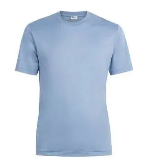 Zimmerli 286 Sea Island Round Neck T-shirt - Blue