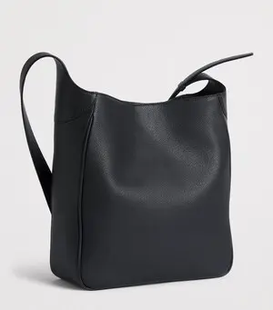 SYSTEM Leather Anchor Shoulder Bag
