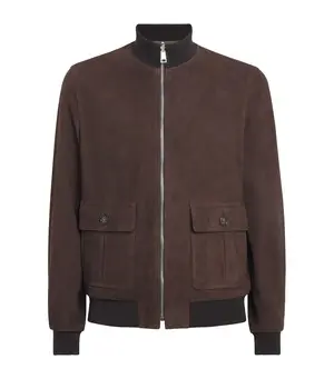 VALSTAR Reversible Suede Valstarino Bomber Jacket