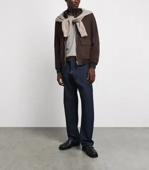 VALSTAR Reversible Suede Valstarino Bomber Jacket