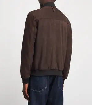 VALSTAR Reversible Suede Valstarino Bomber Jacket