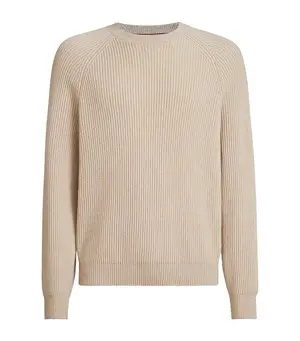 Brunello Cucinelli Cashmere Ribbed Sweater