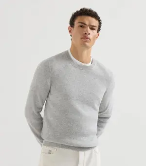 Brunello Cucinelli Cashmere English Rib Sweater