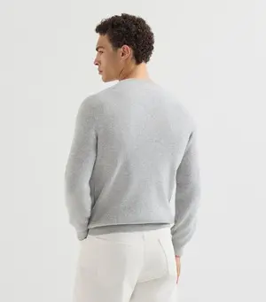 Brunello Cucinelli Cashmere English Rib Sweater