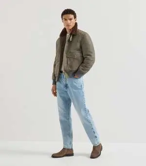 Brunello Cucinelli Cashmere English Rib Sweater
