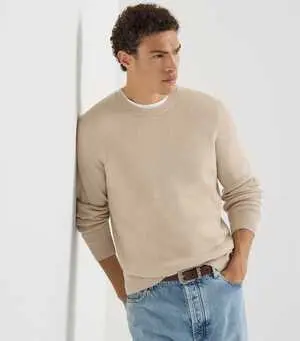 Brunello Cucinelli Cashmere English Rib Sweater