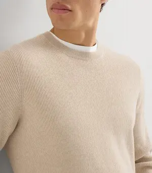 Brunello Cucinelli Cashmere English Rib Sweater