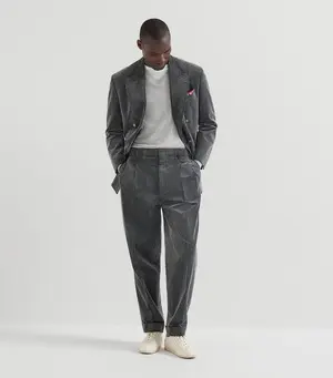 Brunello Cucinelli Cashmere-silk V-neck Sweater
