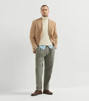 Brunello Cucinelli Denim-effect Chambray Shirt