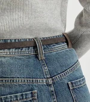 Brunello Cucinelli Baggy Tapered Jeans - Blue