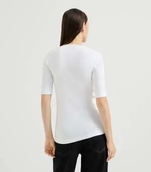 Brunello Cucinelli Monili V-neck T-shirt