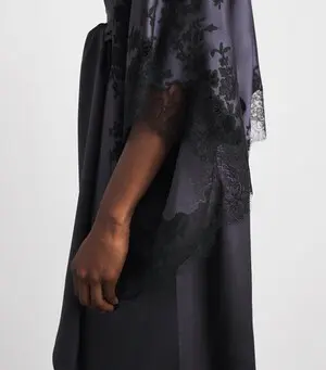 Carine Gilson Silk Long Cérès Robe