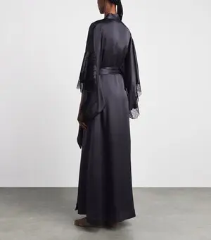 Carine Gilson Silk Long Cérès Robe