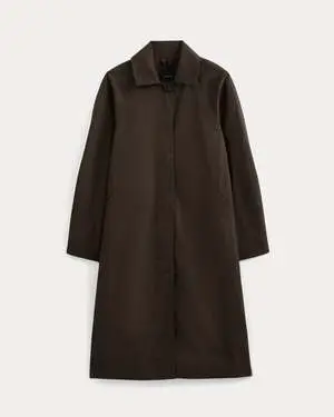 Everlane Oversized Mac Coat - Coffee Bean