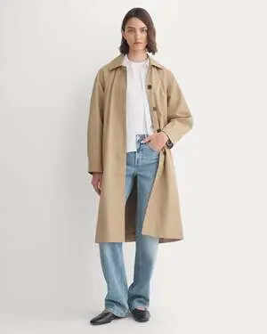 Everlane Oversized Mac Coat - Cornstalk